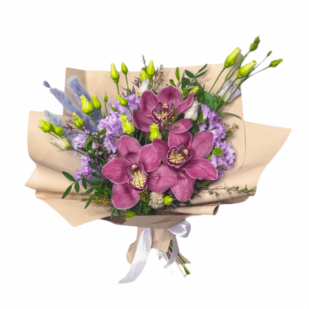 Buchet orhidee cymbidium pentru Mama